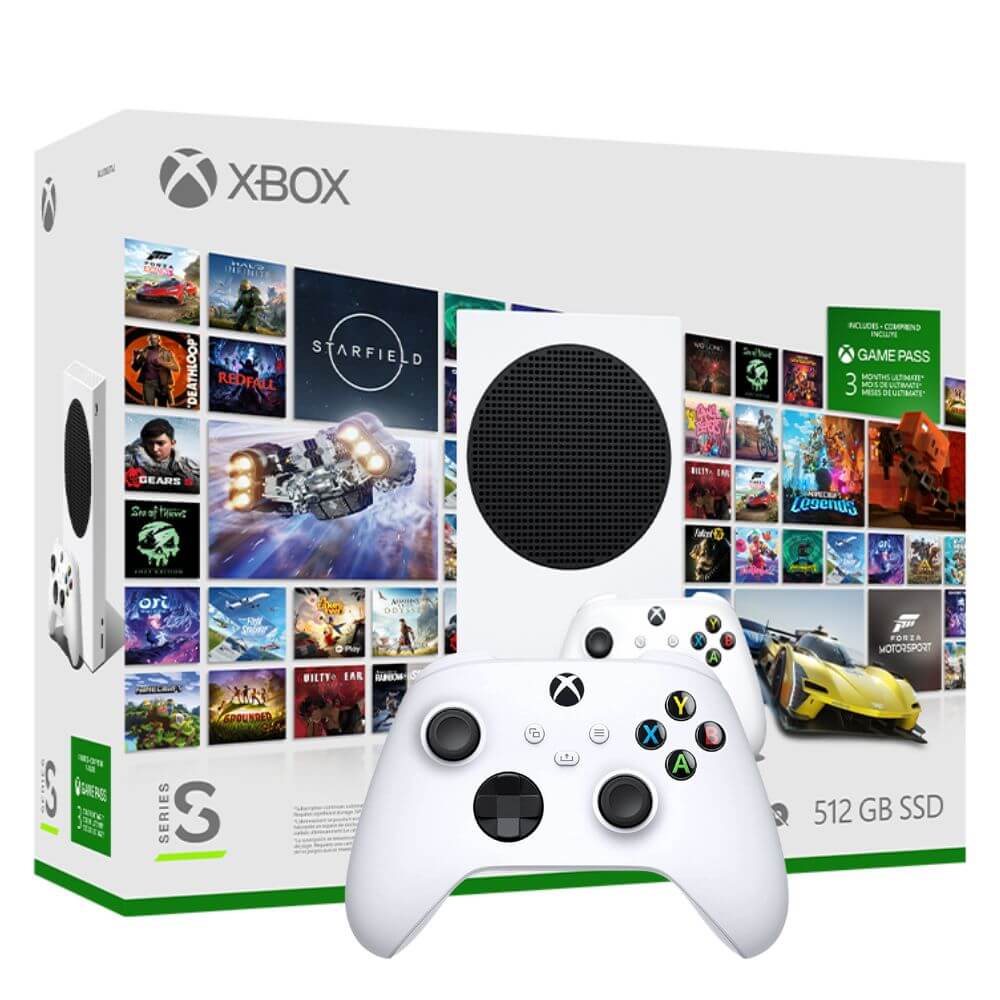 Consola Microsoft XBOX Series S 512gb Blanco + 3meses de Game Pass ...