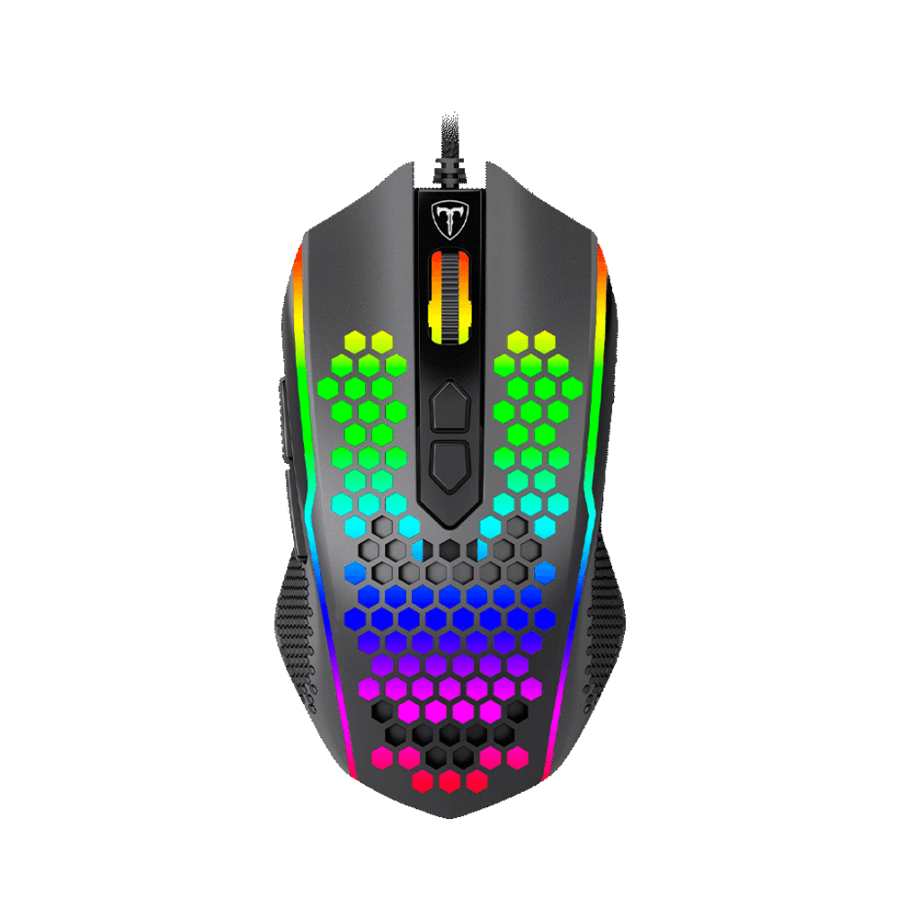 Mouse gamer con cable T-DAGGER Imperial negro T-TGM310 – BOXYC Tienda Gamer